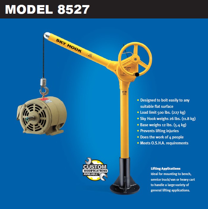 Sky Hook Lifting Devices - Your source for pallet racking, shelving ...